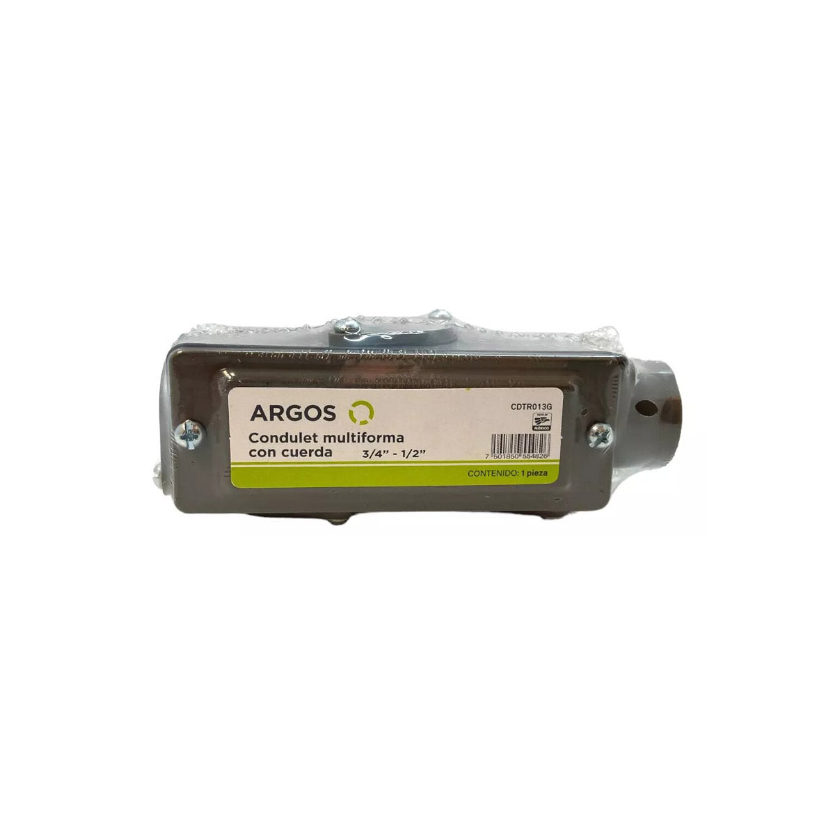 Condulet Multiforma No Metalico Con Cuerda 3/4 - 1/2 Pulg Argos – Ferreabasto