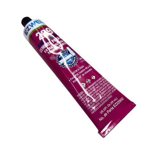 Pegamento Cemento PVC Transparente 59ml EZ WELD - Resistente Agua ...