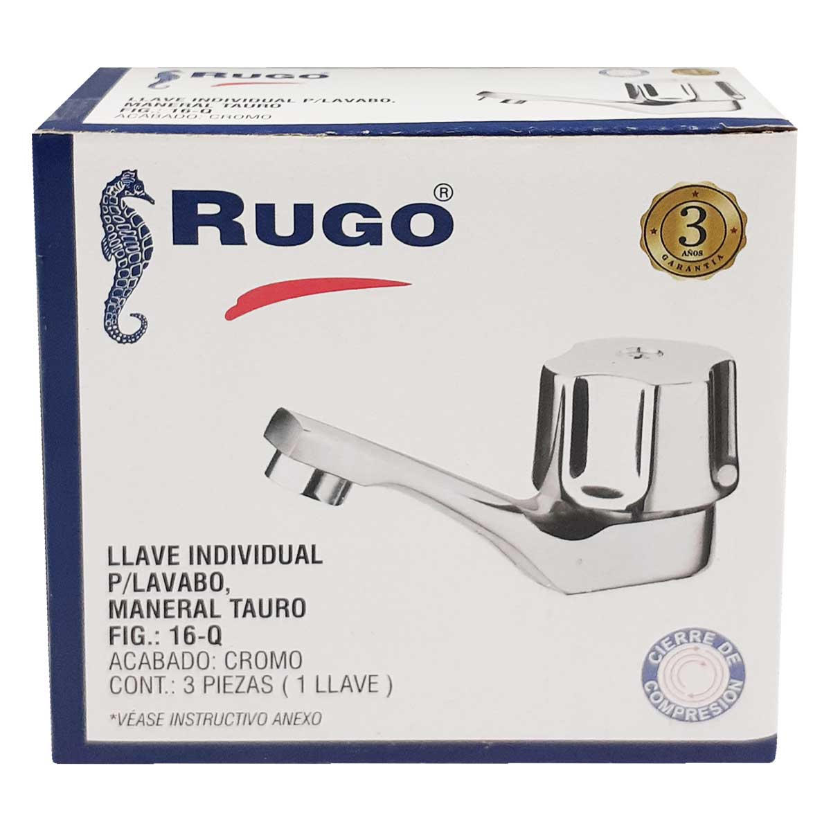 Llave Individual Para Lavabo Cromadas Rugo 16q – Ferreabasto
