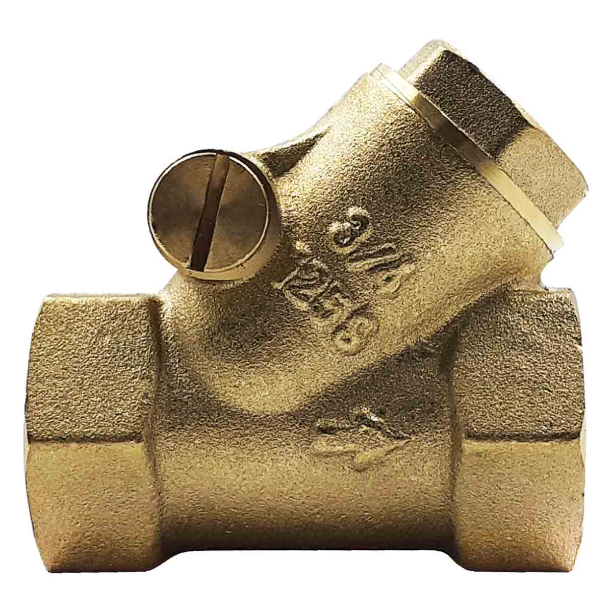 Valvula Check Columpio de latón 3/4 CNX Para Agua – Ferreabasto