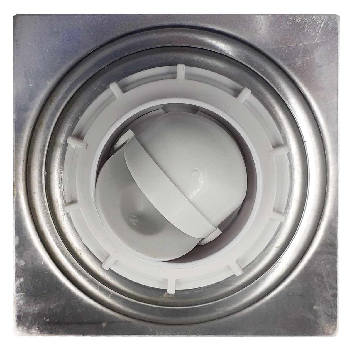 Coladera Instala Facil Acero Inoxidable Fleximatic 2315 Con Check Anti ...