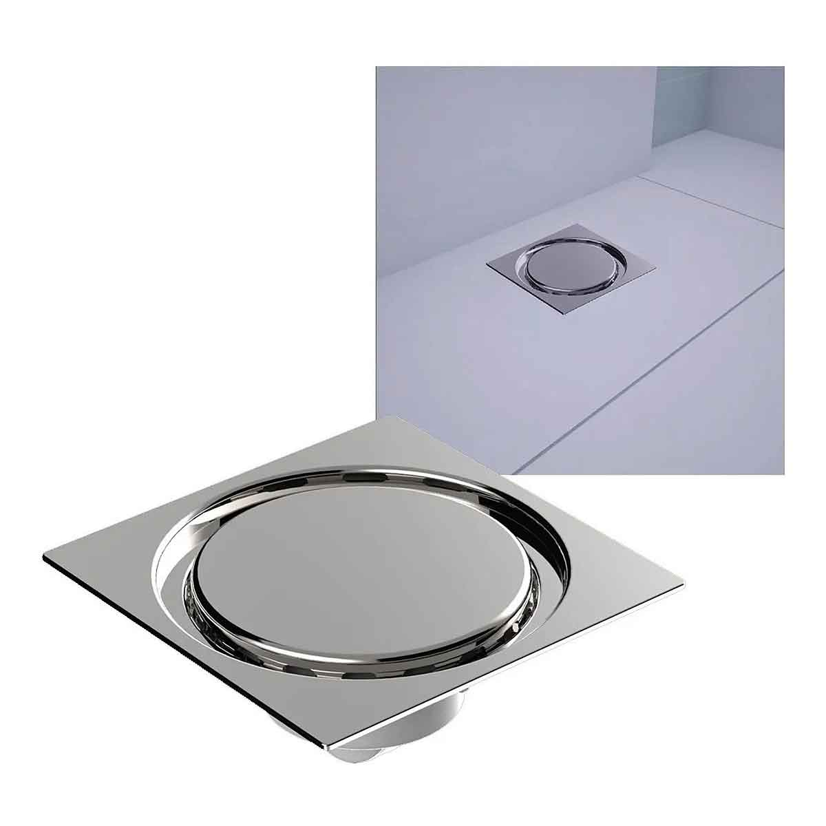 Coladera Instala Facil Acero Inoxidable Fleximatic 2315 Con Check Anti ...