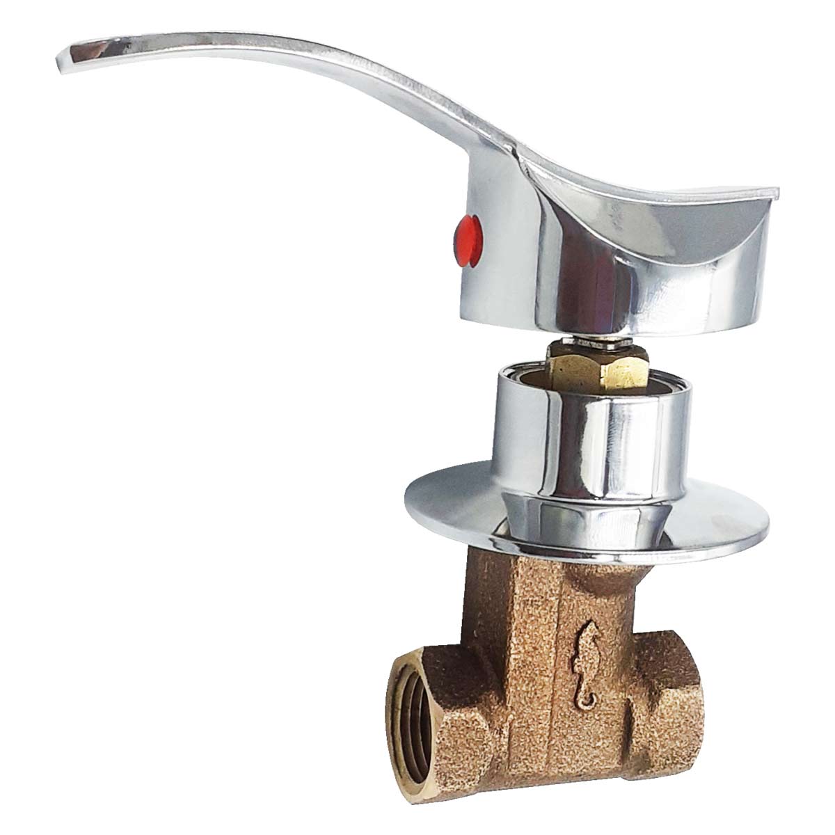 Juego Llave de Empotrar Para Regadera Metalico Rugo 38MT Maneral Palan ...