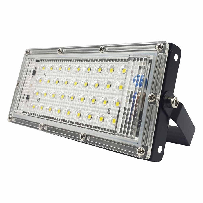 Lampara Led Reflector Tianlai 20W Luz Dia Con Mica Transparente