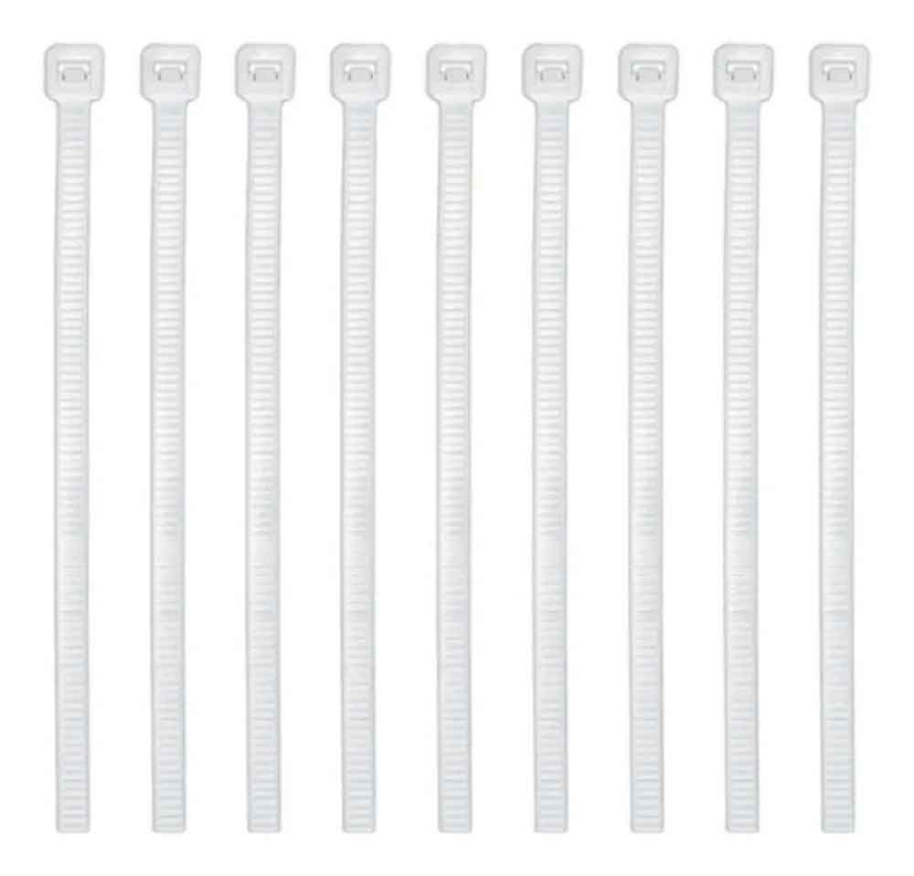 Cincho Plastico 2.5 X 100Mm 100 Pzas Natural – Ferreabasto